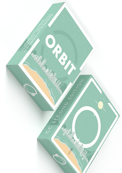 ORBIT playing cards Cardistry con V2 deck. – Paperdecks