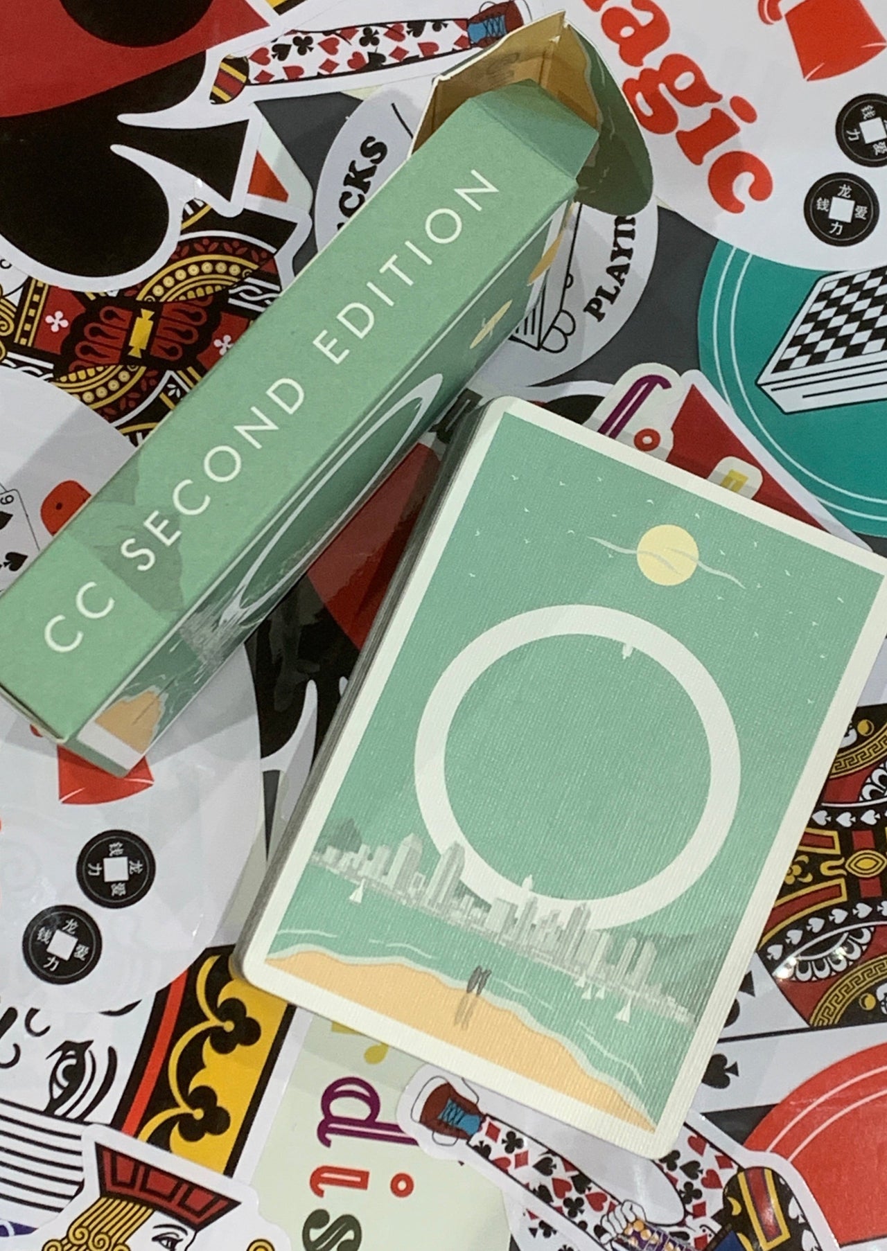 ORBIT playing cards Cardistry con V2 deck. – Paperdecks