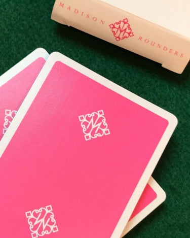 PINK MADISON ROUNDERS PLAYING CARDS – Paperdecks